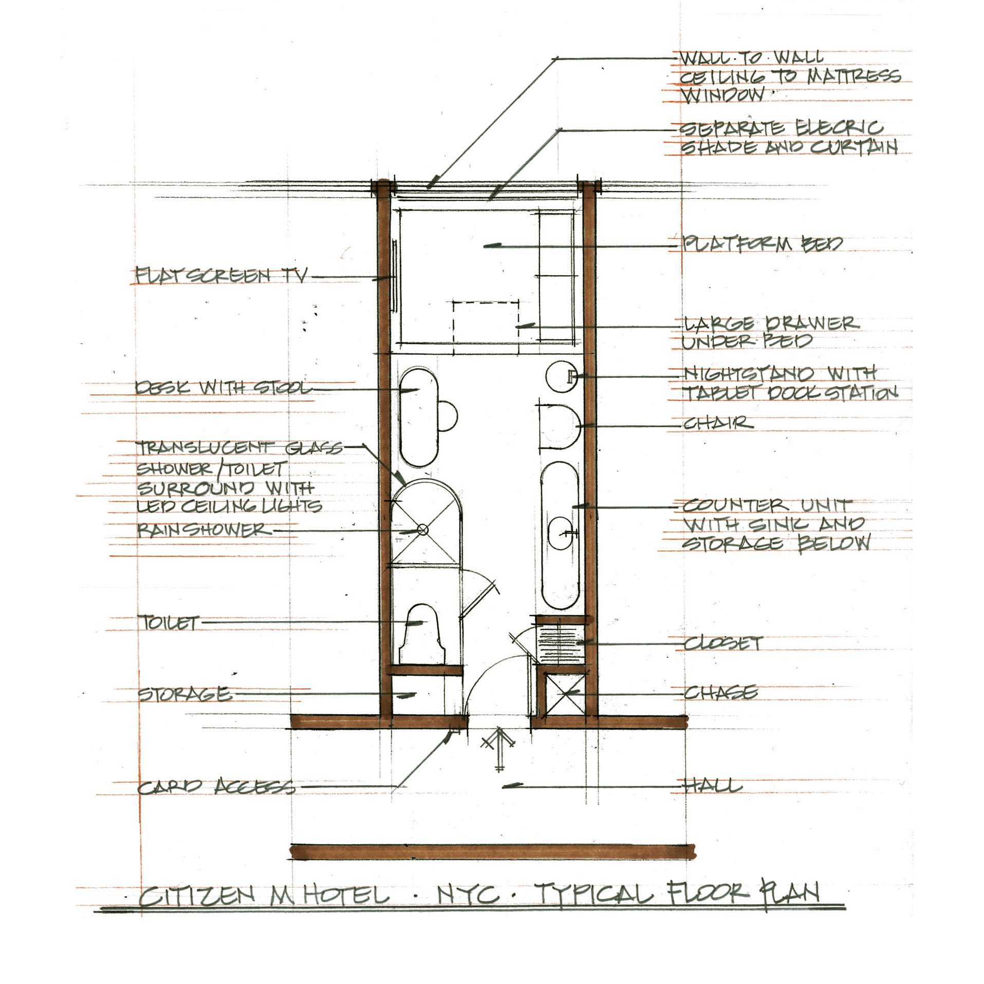 Citizen M Hotel, NYC - Kuhn Riddle Architects