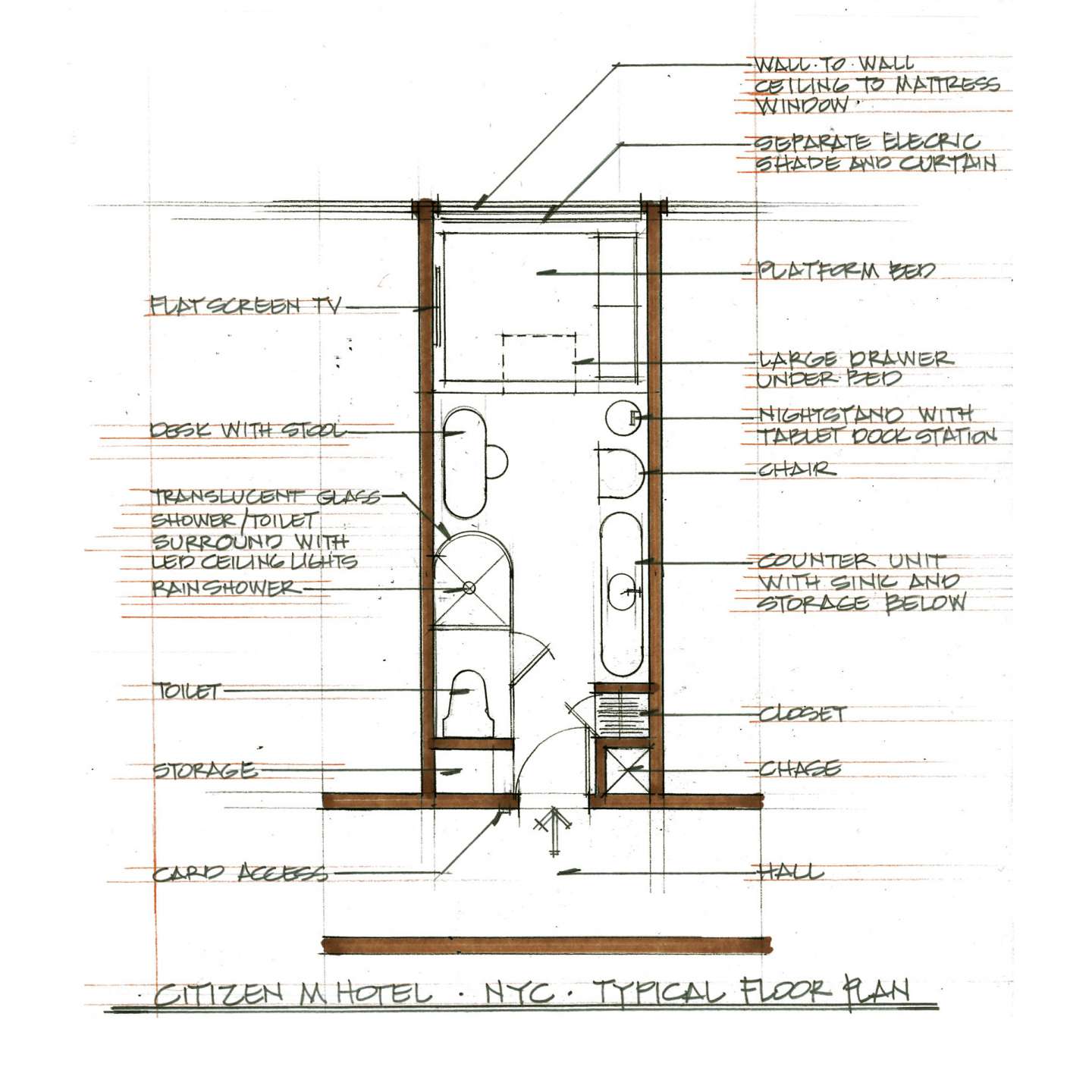 Citizen M Hotel, NYC - Kuhn Riddle Architects